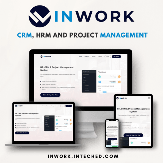 InWork – CRM, HRM and Project Management Platform - Inteched